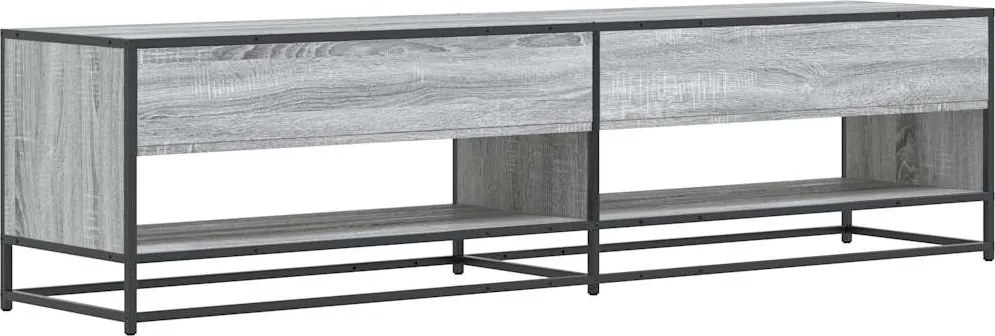 TV skříňka šedá sonoma 180,5 x 40 x 46 cm kompozitní dřevo 3300803