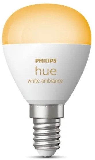 LED Stmívatelná žárovka Philips Hue WHITE AMBIANCE P45 E14/5,1W/230V 2200-6500K