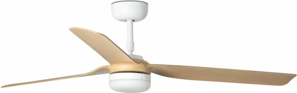 FARO 33816-20 PUNT M LED, bílá/světlé dřevo, stropní ventilátor s DC motorem - FARO