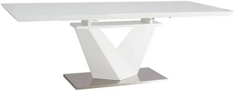 Jídelní stůl rozkládací ALARAS III - bílý