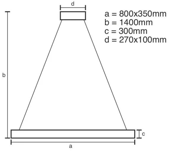 LED Stmívatelný křišťálový lustr na lanku LED/90W/230V + dálkové ovládání