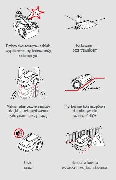 Robotická sekačka AL-KO Robolinho 2323 W (WIFI + Smart cloud connect)