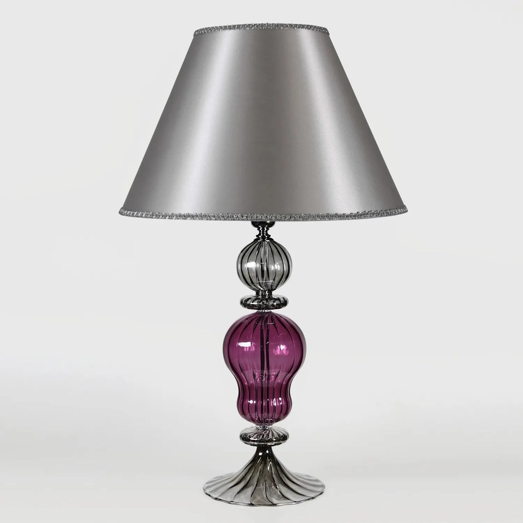 Luxusní stolní lampa ELEGANTE TL 13-NI - ARTGLASS