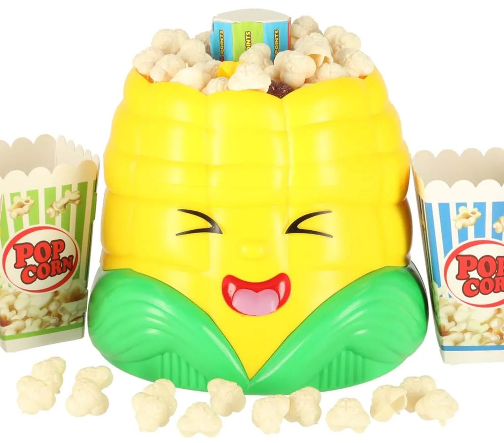 Creative Corner Arkádová hra Catch popcorn corn cups 4 hráči