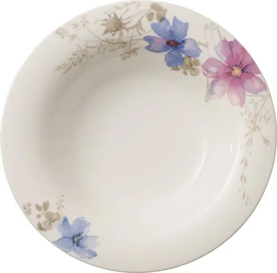 Villeroy & Boch Mariefleur Gris hluboký talíř, 23 cm