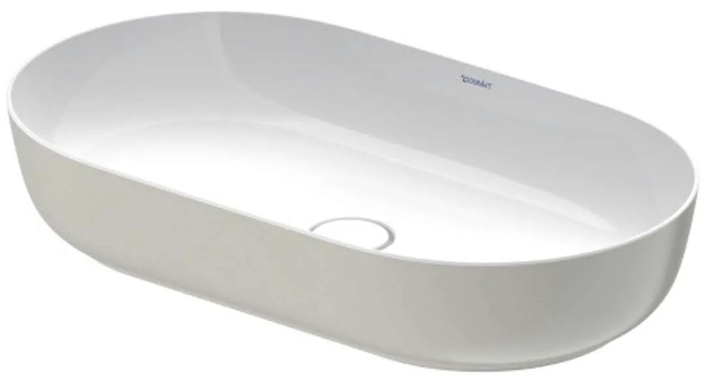 Duravit Luv - Umyvadlo na desku, 70x40 cm, bez přepadu, bílá/matná šedá 0379702300