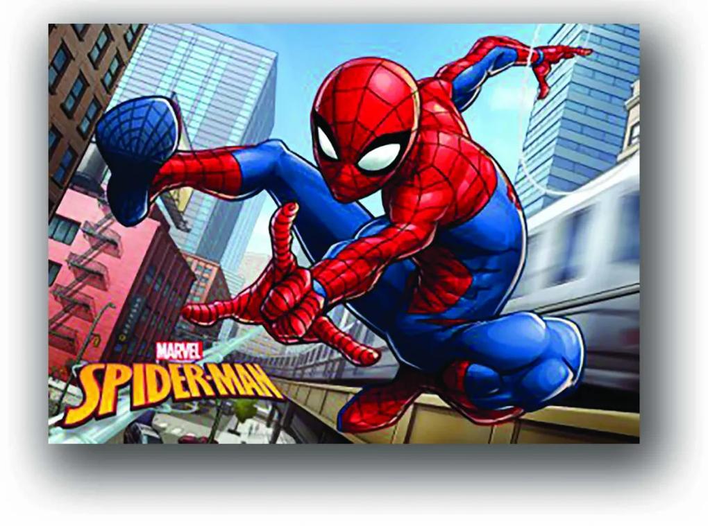 Vesna | Koupelnová předložka s paměťovou pěnou Spiderman 40x60 cm