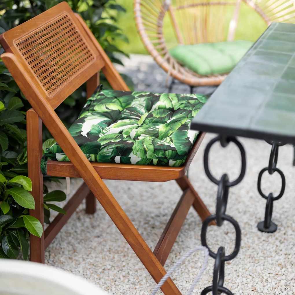 ZAHRADNÍ VODĚODOLNÝ PODSEDÁK NA ŽIDLE GARDEN2 40X40X5 CM LISTY