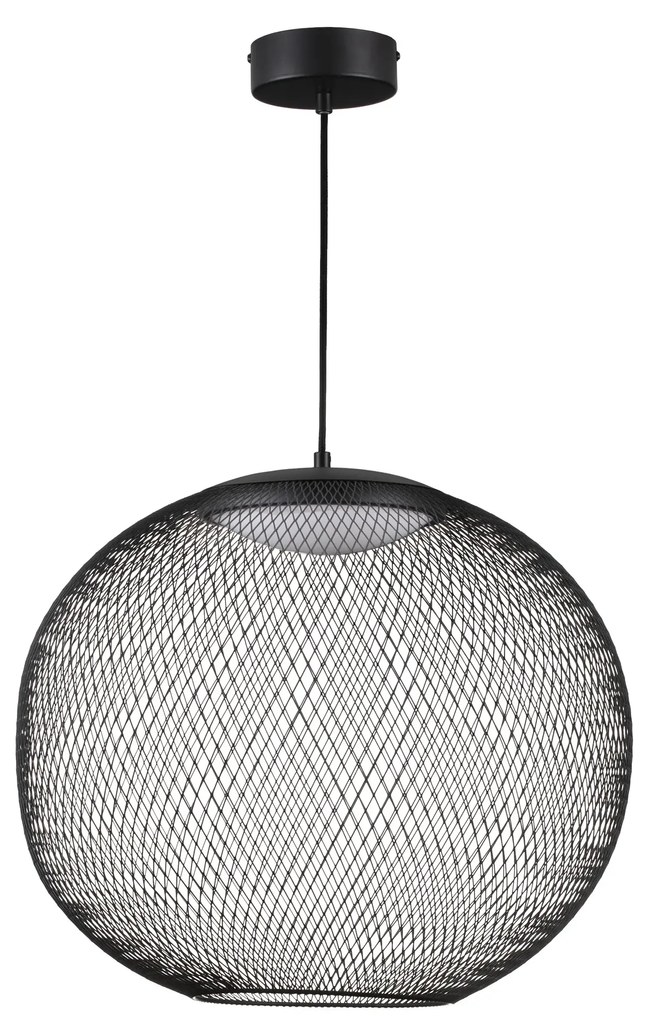LED černá designová svítilna Kinetic 154