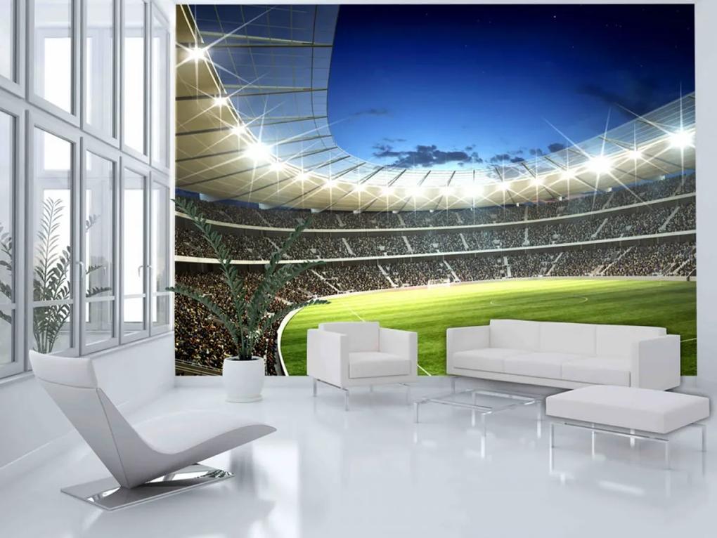 Tapeta fotbalový stadion + lepidlo ZDARMA Velikost (šířka x výška): 150x116 cm