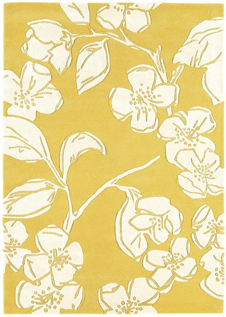 Žlutý koberec Blondie Devore Yellow Rozměry: 200x300 cm