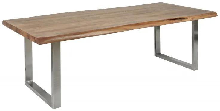 Jídelní stůl Mammut 300cm akát 60mm med/deska