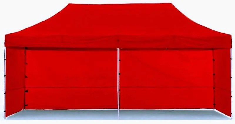 EKSPAND Nůžkový stan STANDARD 3x6 ČERVENÝ