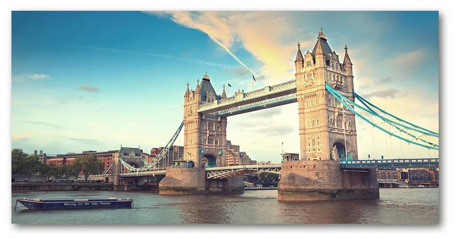 Wallmuralia Foto obraz akrylové sklo Tower bridge Londýn 140x70 cm