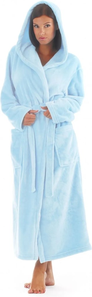 Župan s kapucí Siena ice blue 31 56 5251 - XL