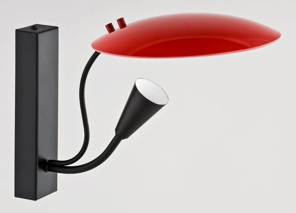 Designové nástěnné osvětlení BLAINE, červené A.f.l. BLAINE