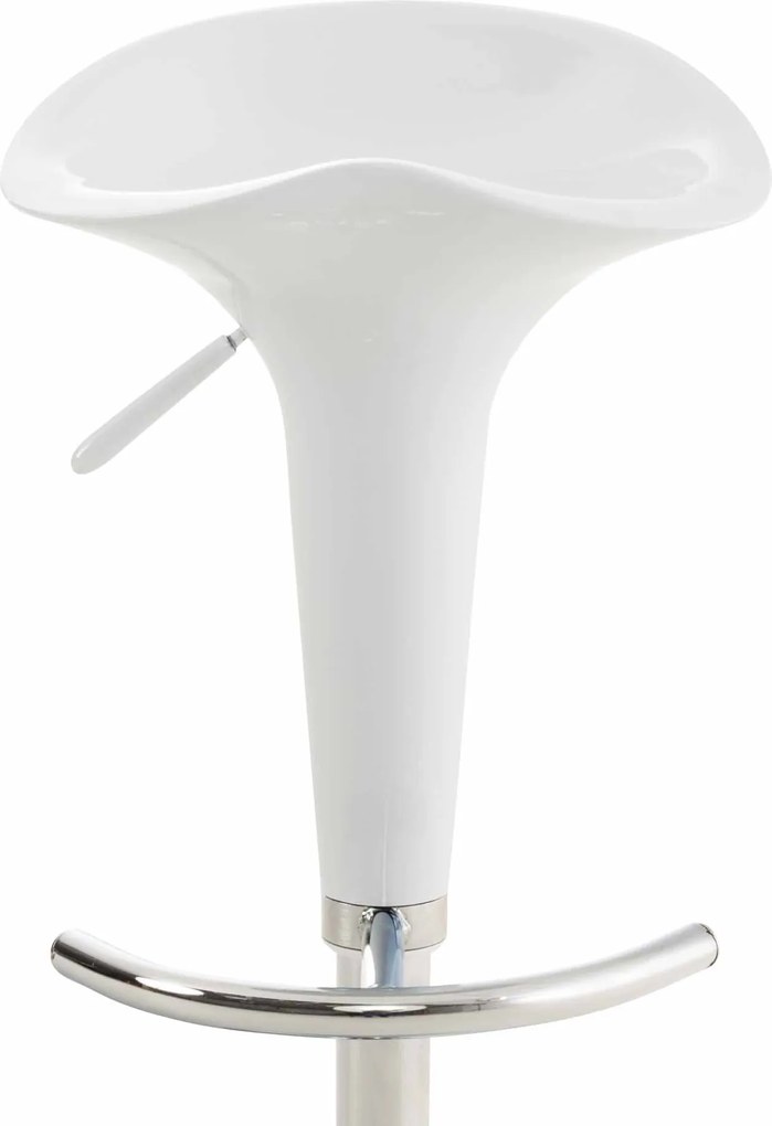 Sada 2 barových židlí Saddle – bílá