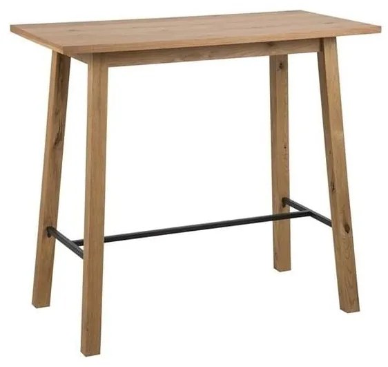 Barový stůl Rachel 117 cm, přírodní