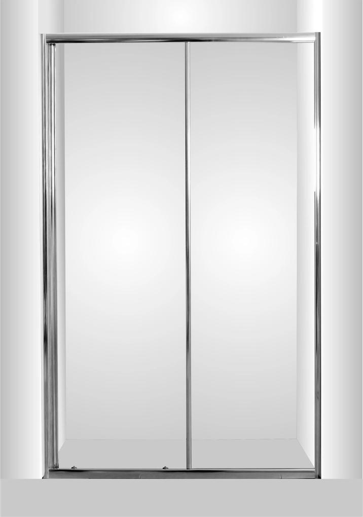Olsen Spa SMART - SELVA 100 cm OLBSEL10CCBV sprchové dveře sklo Transparent new