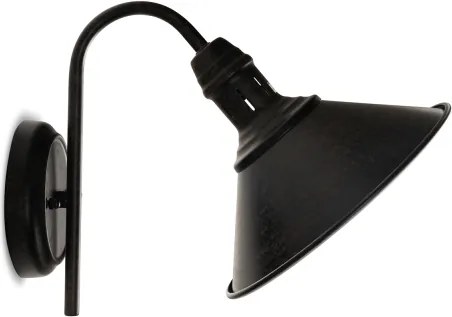 Brilagi - Nástěnná lampa FORGE 1xE27/60W/230V černá