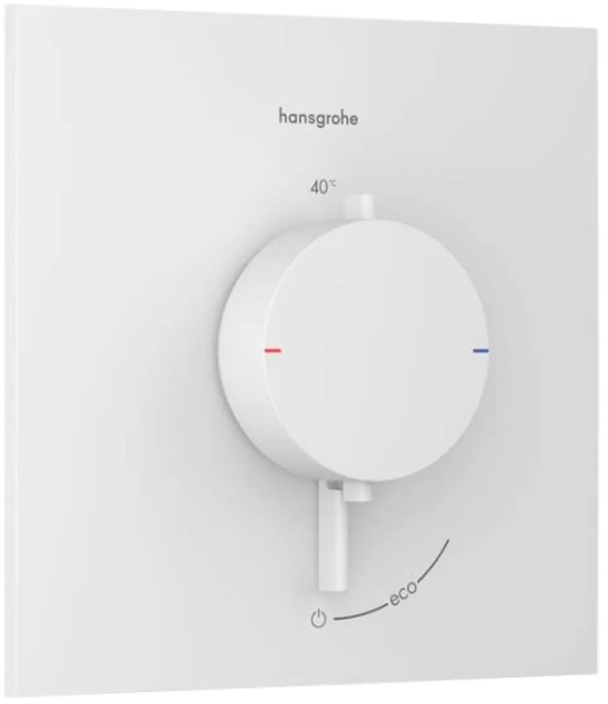 Hansgrohe Ecostat Comfort E - Termostatická baterie pod omítku, matná bílá 33710700