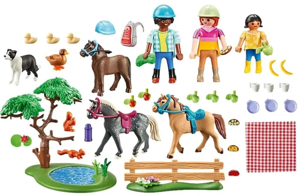 Playmobil Playmobil 71239 Výlet na piknik s koňmi