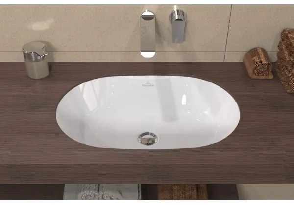 Villeroy & Boch 5A766001 - Zápustné umyvadlo ARCHITECTURA 57x37,5 cm bílá