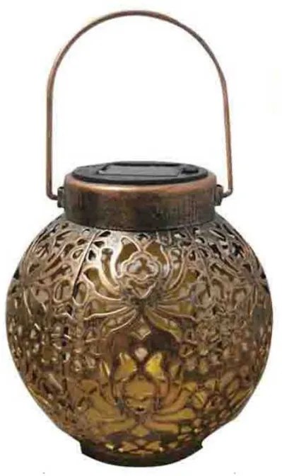 Verk Group ZAHRADNÍ LAMPA LAMPION HNĚDÁ (24)
