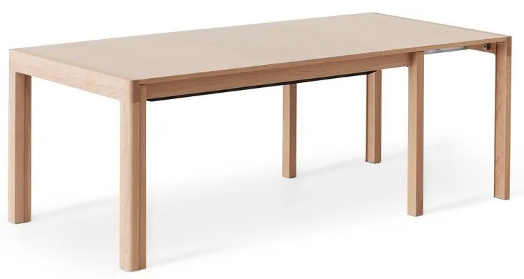 Rozkládací jídelní stůl s přídavnou deskou v dekoru dubu 96x160 cm Join – Hammel Furniture