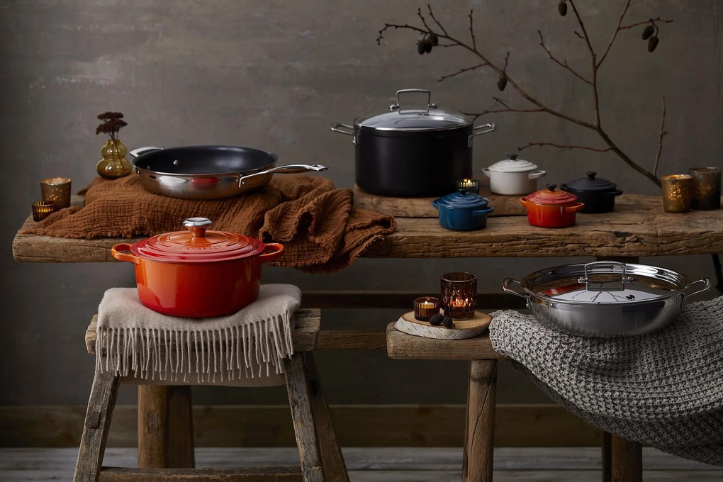 Hrnec na maso Le Creuset nepřilnavý hliník 18 cm