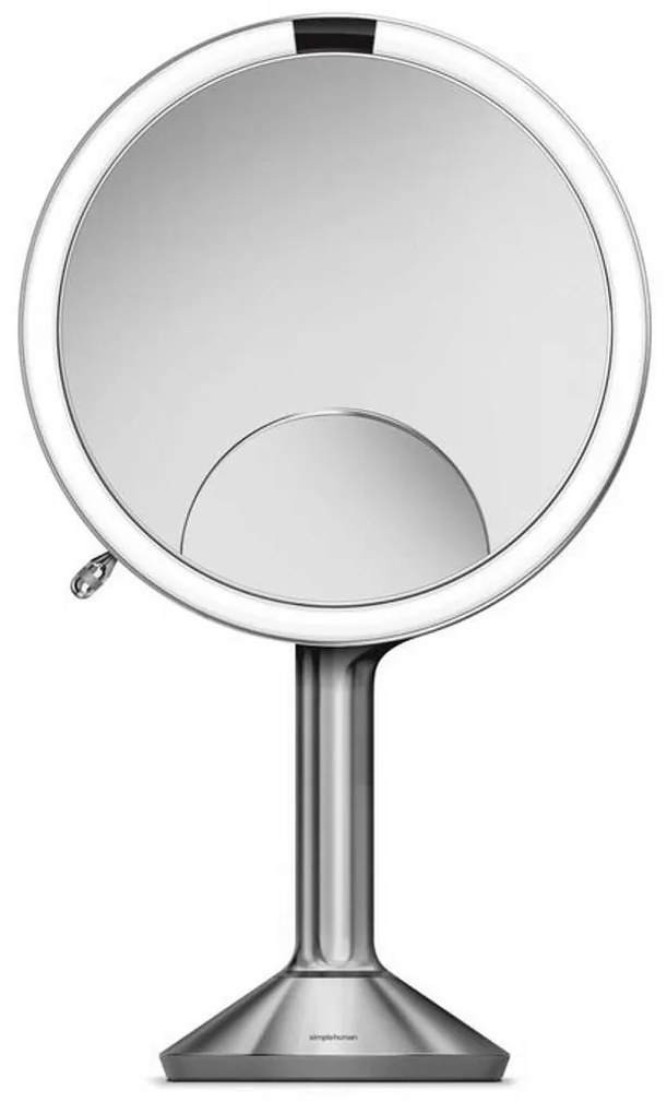 Simplehuman - Kosmetické zrcátko s LED osvětlením, kartáčovaná nerez ST3024