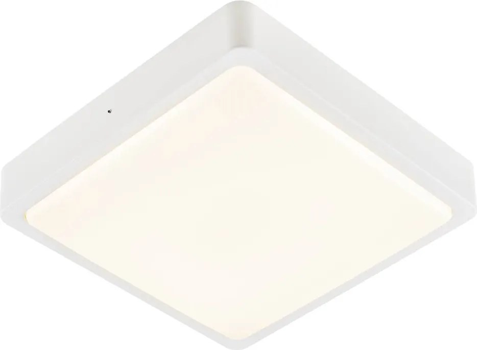 LA 1003449 AINOS SQUARE Outdoor, nástěnné a stropní LED svítidlo, bílé, spínač CCT 3000/4000K - BIG WHITE (SLV)