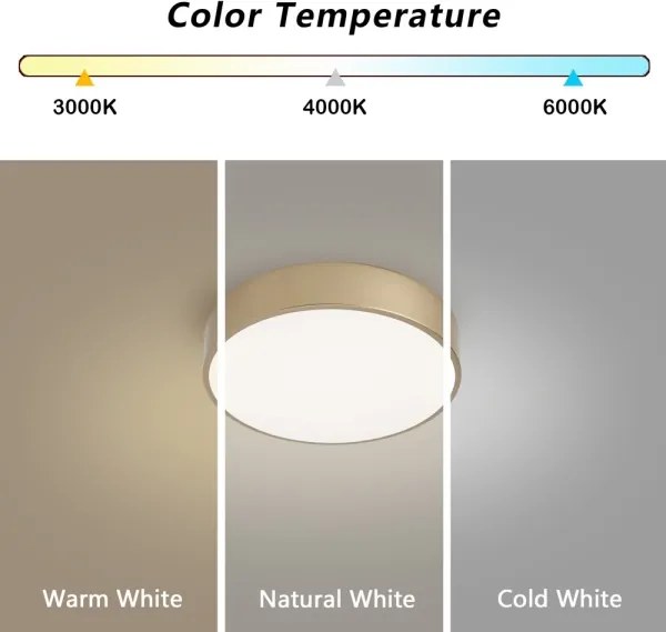 BRILAGI - LED Stmívatelné strop. svítidlo POOL LED/24W/230V pr. 20 cm zlatá + DO