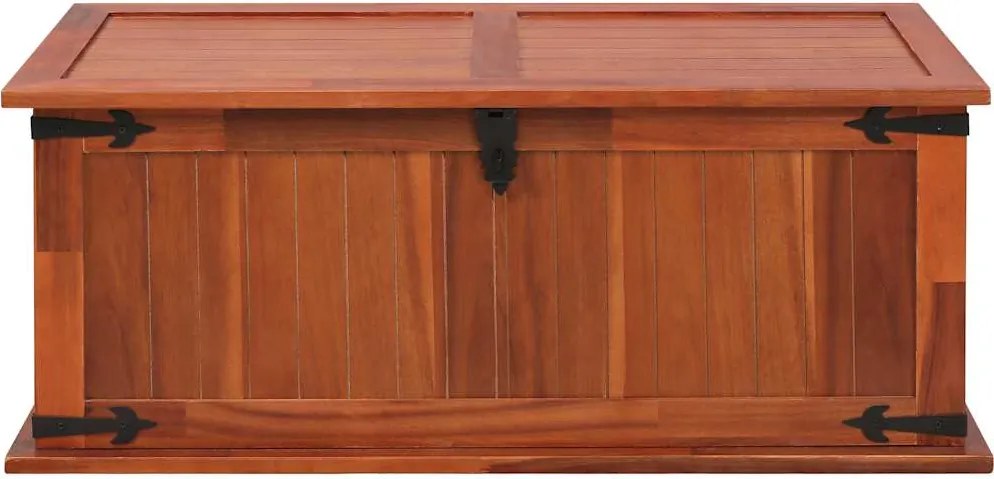 Úložná truhla 90 x 45 x 40 cm masivní akáciové dřevo 247242