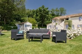 TOOMAX PENELOPE 5 SEATER zahradní plastový set - grafit