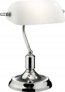 Stolní lampa Lawyer TL1 Cromo 045047 Ideal Lux