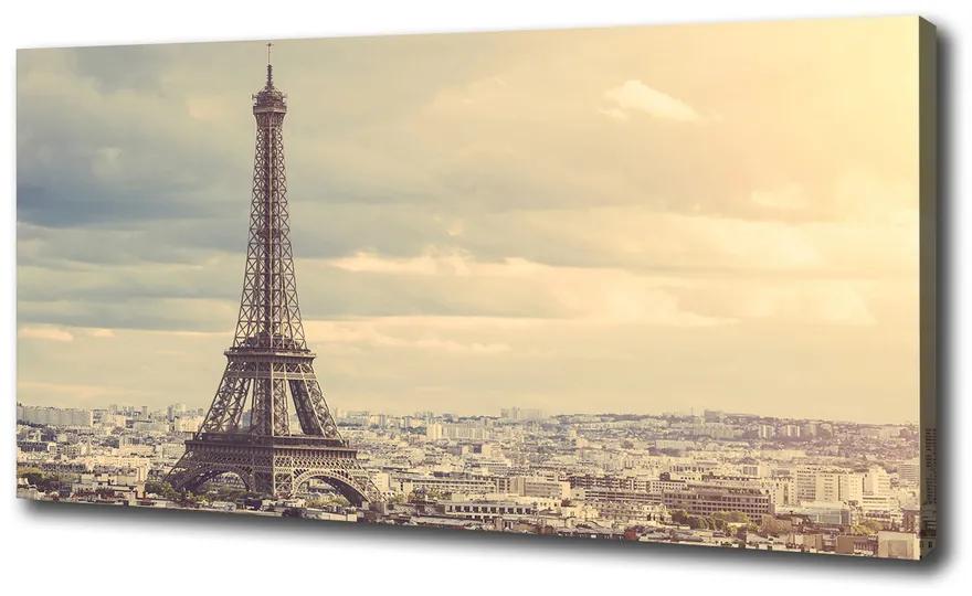 Wallmuralia Foto obraz na plátně Eiffelova věž Paříž 100x50 cm