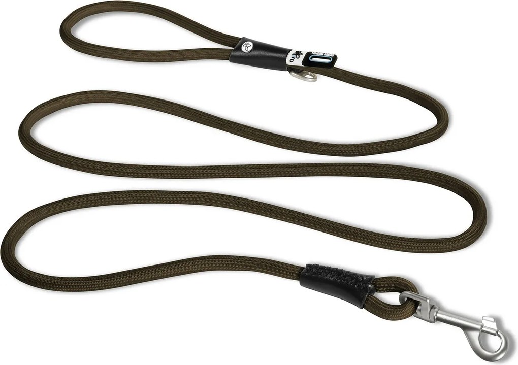 Pružné vodítko pro psy Curli Stretch Comfort Hnědé