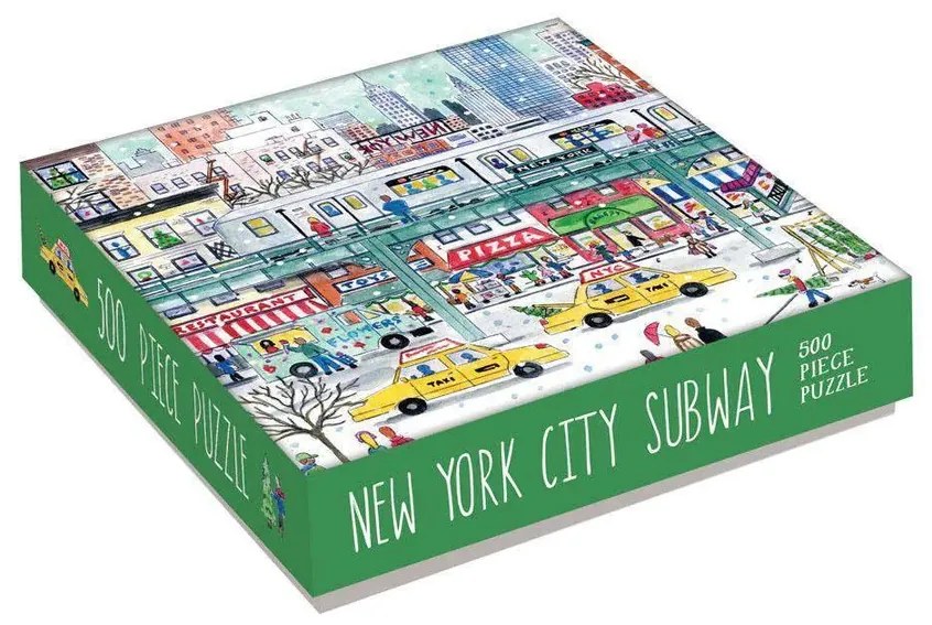 Galison Puzzle V newyorském metru 500 dílků