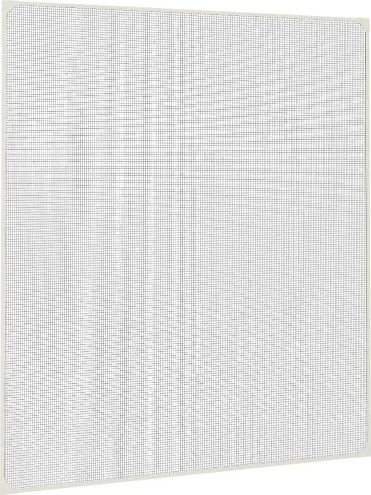 vidaXL Magnetická okenní síť proti hmyzu 130 x 150 cm [153855] Barva: Bílá