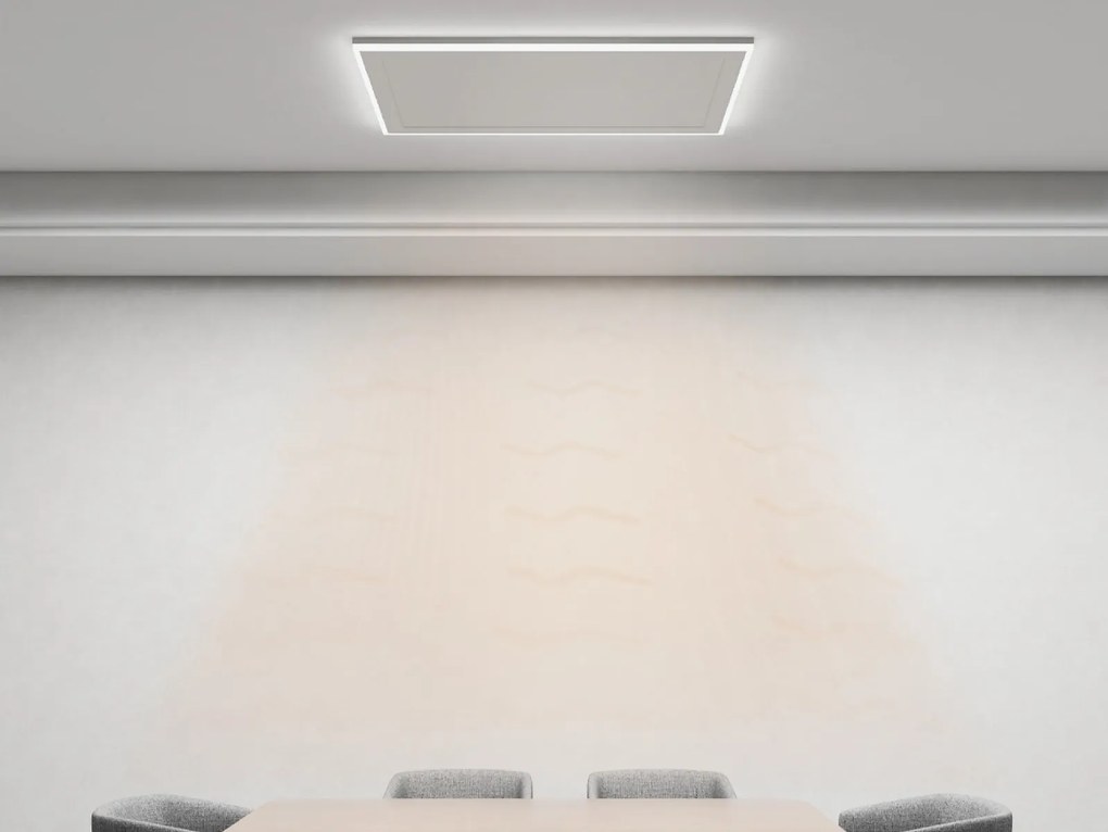 Stropní Infrapanel CEILING LED 660W | WiFi | Výhřevnost 12 m2 | 108x63 cm | LED světlo | Bezdrátový WiFi termostat