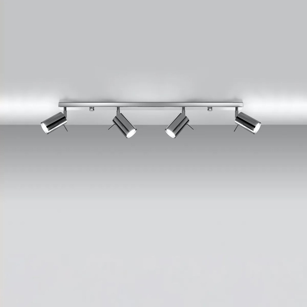 Sollux Lighting Stropní svítidlo RING 4L chrom