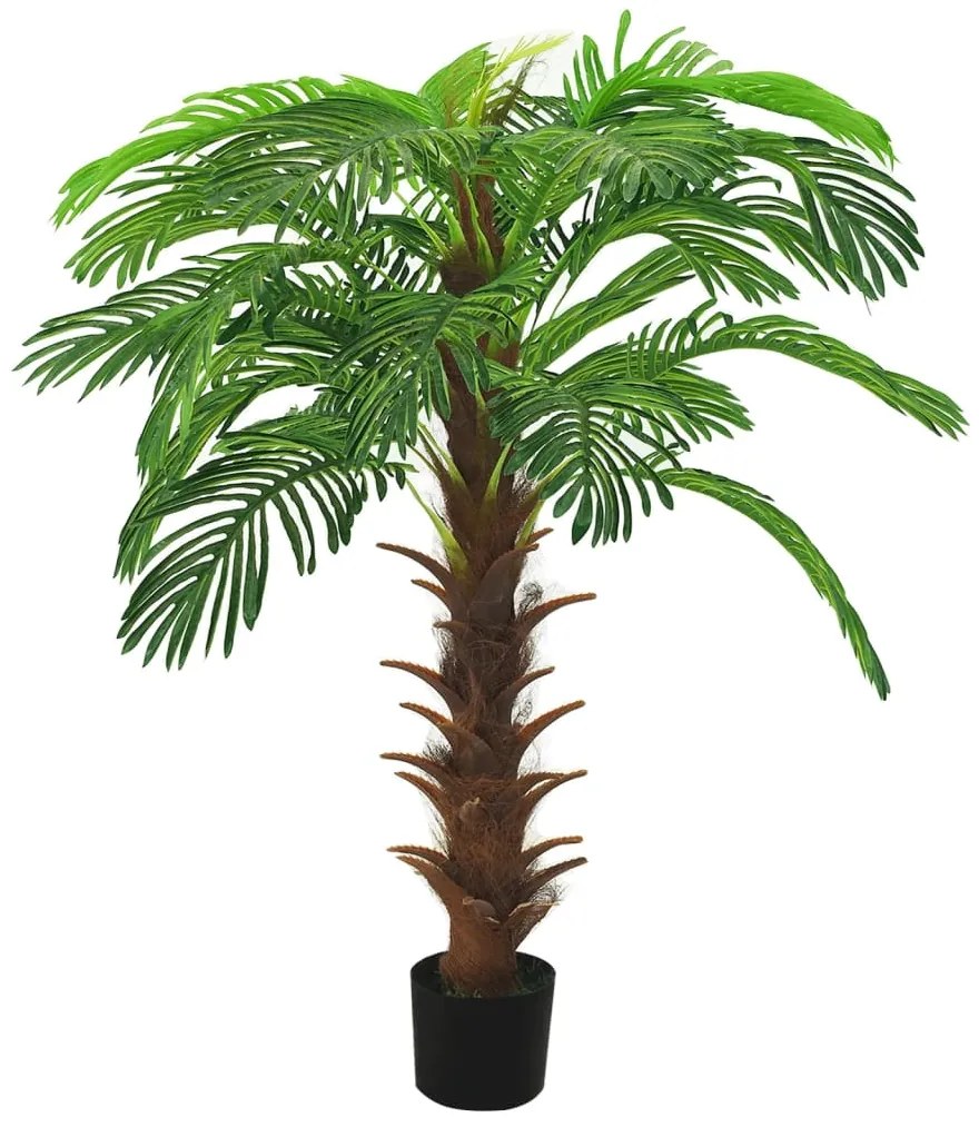 Umělý cykas japonský s květináčem 140 cm zelený 336307