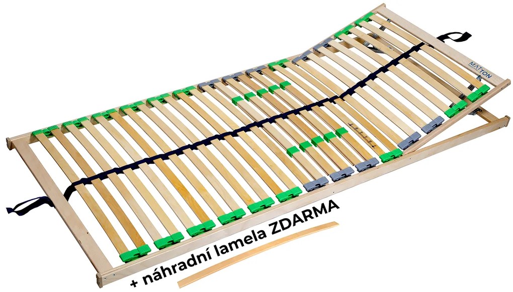Lamelový rošt BEDTON DUOTON 28 FLEX 110x190 ruční polohování