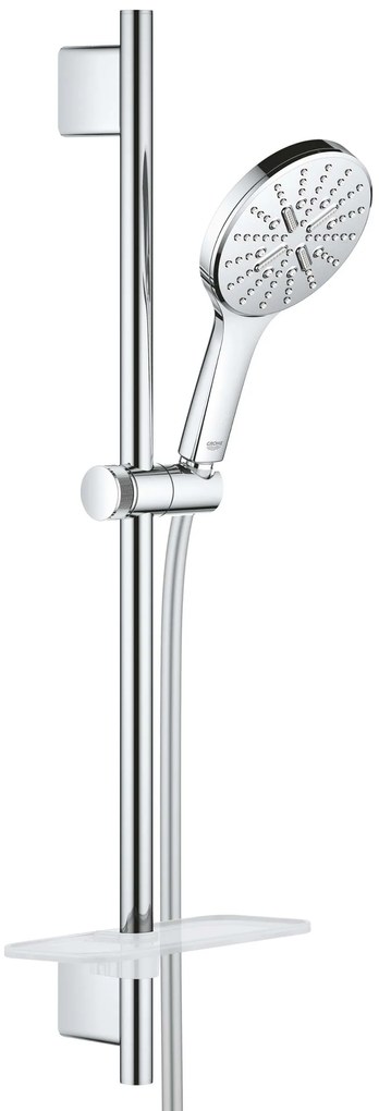 Grohe Rainshower SmartActive - Sada sprchové hlavice 130, 3 proudy, tyče 60 cm a hadice, chrom 26546000