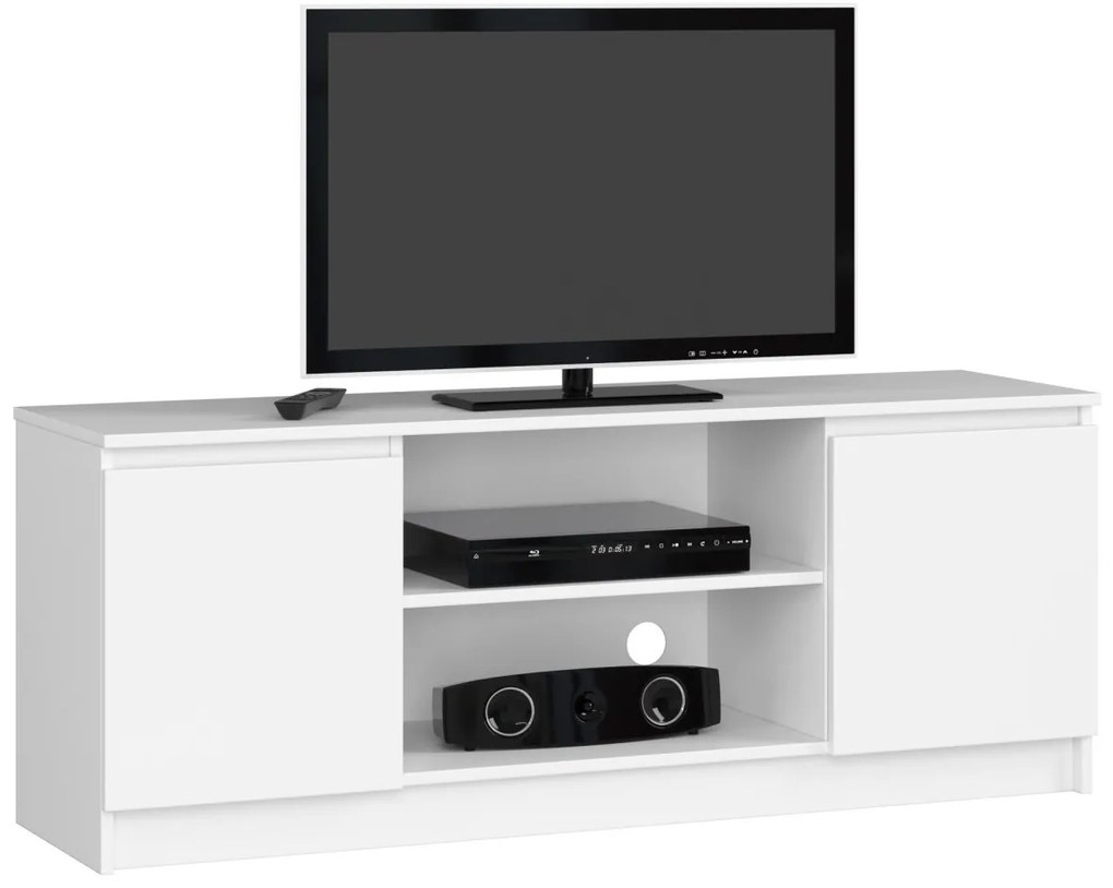 TV stolek Tonon 140 cm bílý