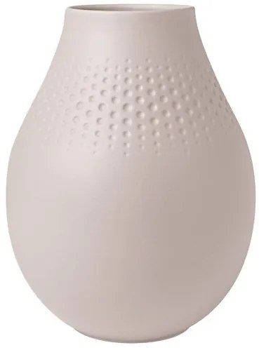 Villeroy & Boch Collier Beige porcelánová váza Perle, 20 cm 10-1686-5513