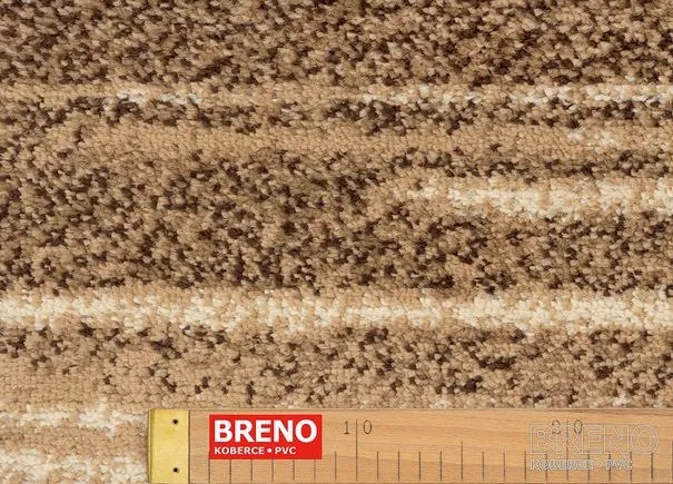 Breno Kusový koberec PRACTICA A1/BEB, 200x300 cm, Hnědá/Vícebarevné