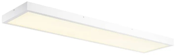PANEL 1200x300mm LED stropní nástavbové svítidlo, 4000K, bílá - BIG WHITE