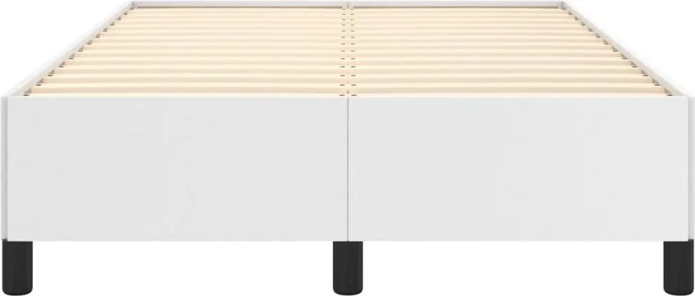 Rám postele bez matrace bílý 120x190 cm umělá kůže 3269646